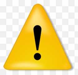 Caution Triangle Symbol Png - Gul Trekant Med Utropstegn Emoji ...