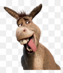 Donkey Sticker - Donkey Clipart Transparent Background Emoji,Mule Emoji ...