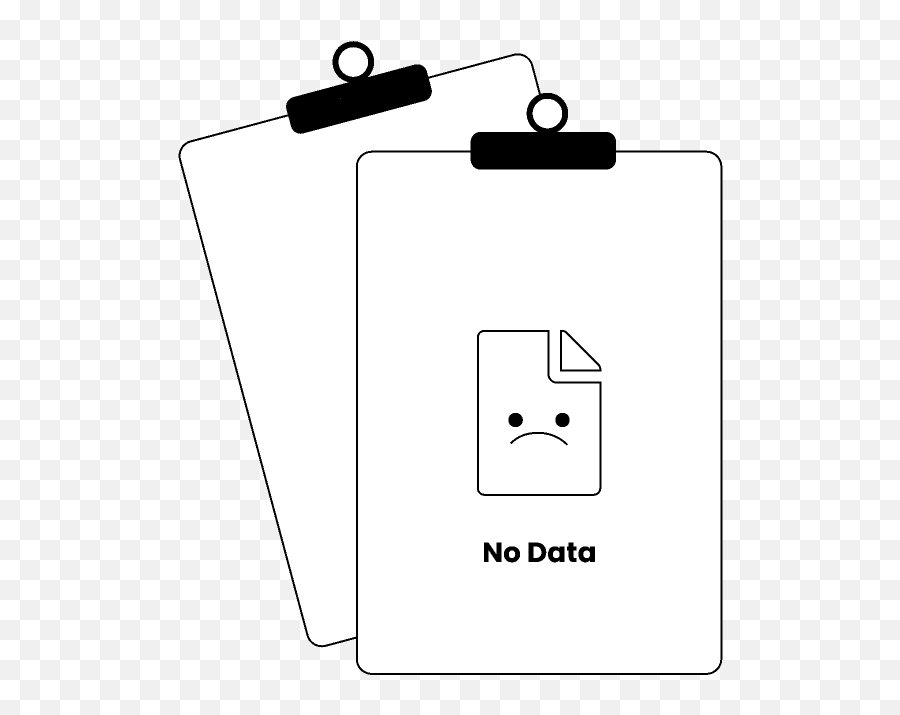 No Data Clipboard U2013 Figma Emoji Black Rectangle Emoticon Free