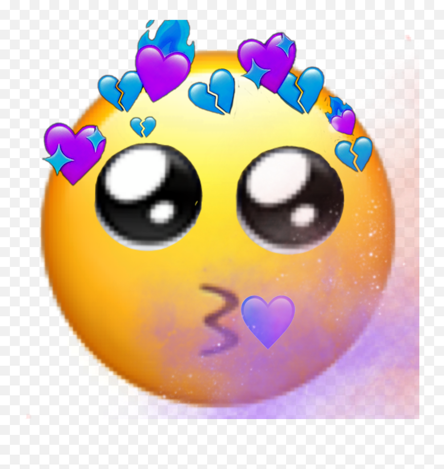 Purple Emoji Mood Love Sticker Happy What Is That Purple Emoji Free