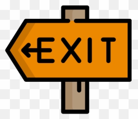 Download Hd Photoluminescent Fire Safety Exit Signs - Red Exit Sign ...