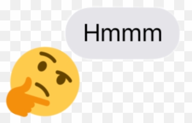 Free Clip Art - Things That Make You Go Hmmm Quotes Emoji,Hmmm Emoji ...