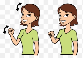 Hello Clipart Sign Language Hello Sign Language Transparent - Say Omg ...