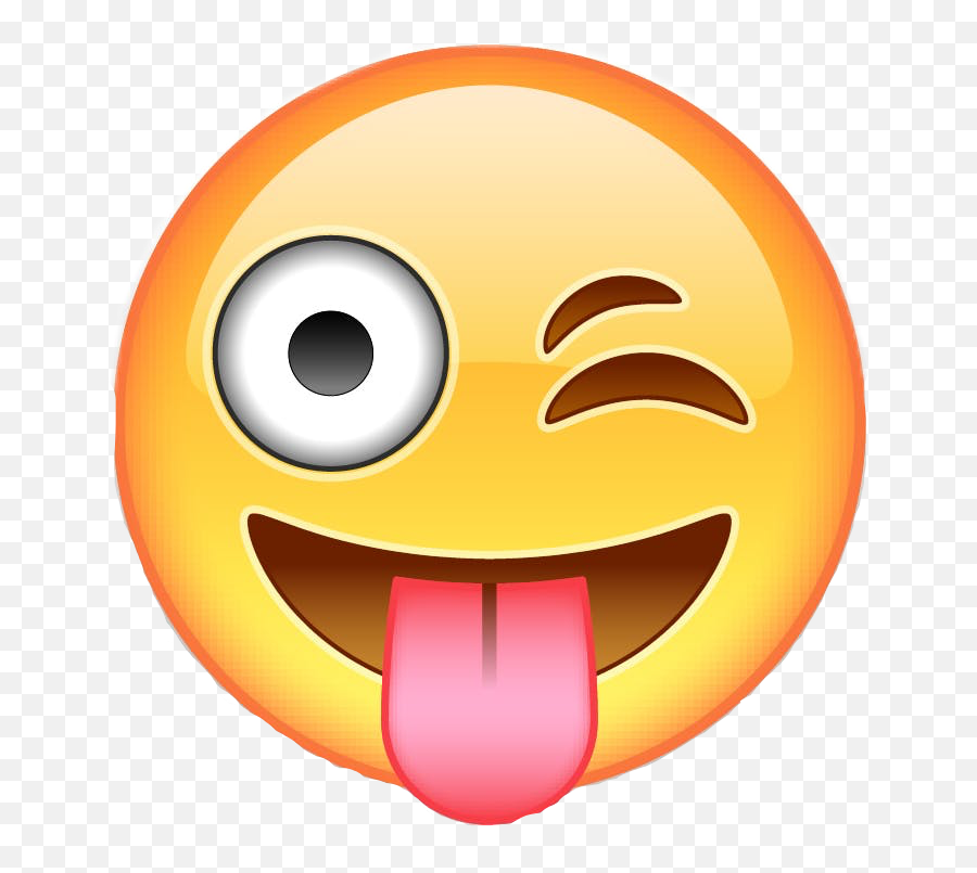 Discover Trending Winky Face Stickers Picsart Emoji Faces Winky