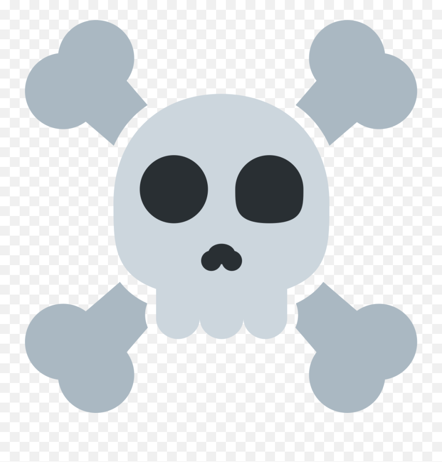 Skull And Crossbones Emoji Meaning Skull Crossbones Emoji Skull Emoji 
